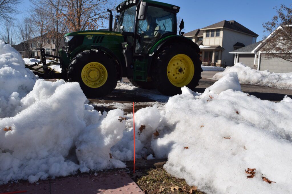 How 3 Materials of Plow Stakes Compare When Run Over
