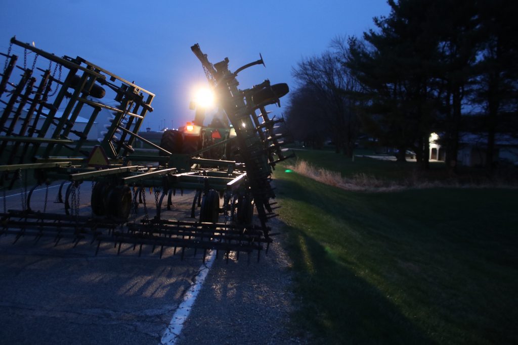 Tractor Laser For Above Ground Implement Obstacle Avoidance