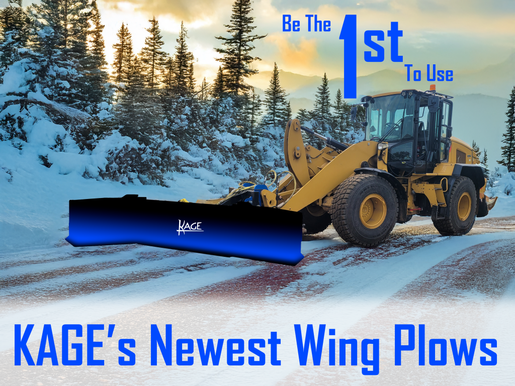 Win A Chance To Use The Newest KAGE Wing Plows in 2025